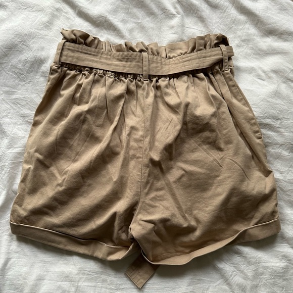 Primark | Shorts | Nwt Paper Bag Shorts With Belt | Poshmark